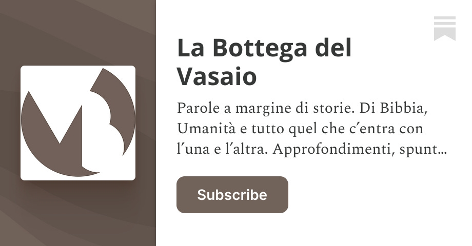 La Bottega del Vasaio | Cristiano Mauri | Substack