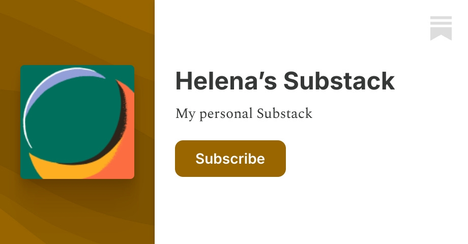 Helena’s Substack | Helena Montenegro | Substack