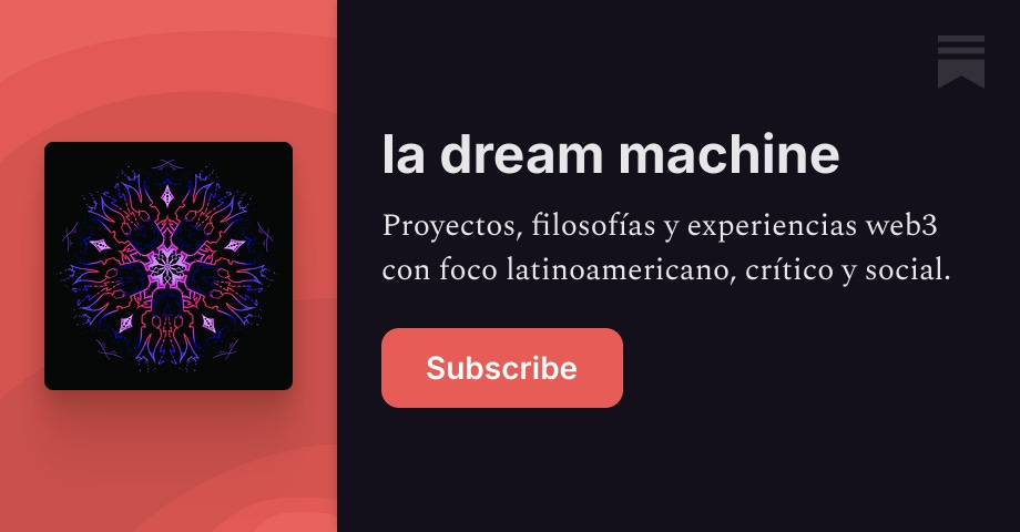 la dream machine | claudio | Substack