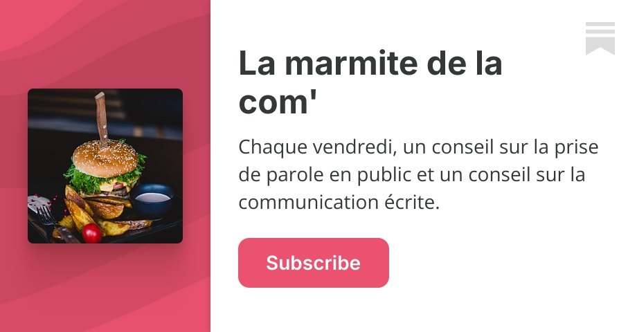 La marmite de la com' | Marc Baudy | Substack