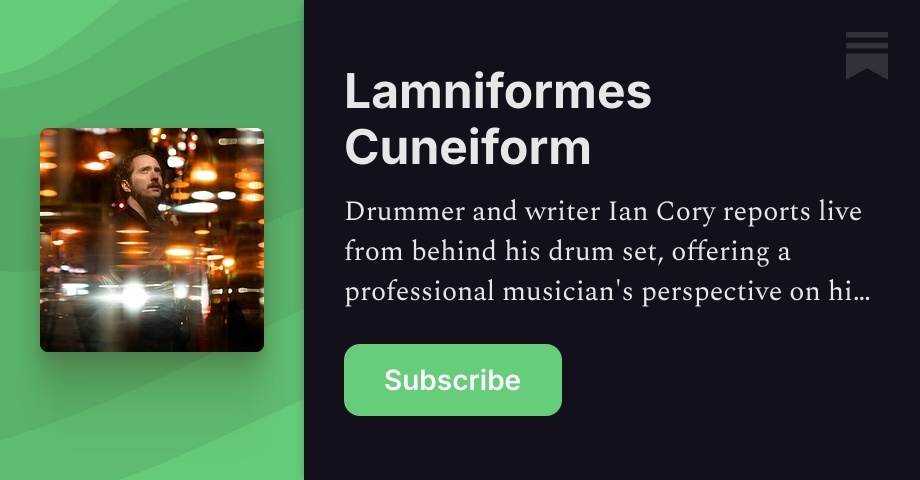 Three New Lamniformes Songs: "Familiar", "In Amber", & "A Hair Out Of ...