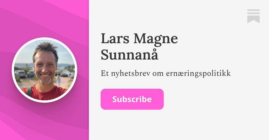 Lars Magnes nyhetsbrev | Lars Magne Sunnanå | Substack