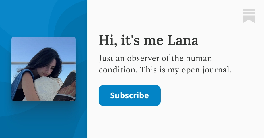 Monday Ro by Lana | Lana Blakely | Substack