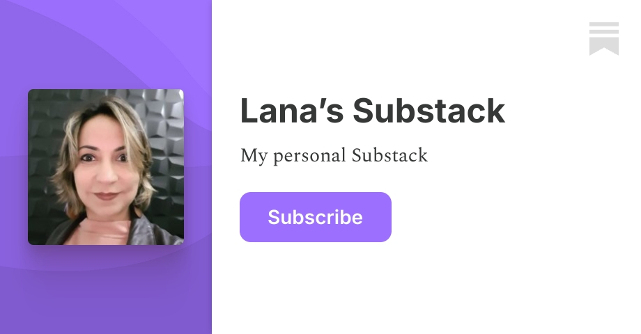 Lana’s Substack | Lana Pinheiro | Substack