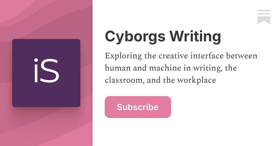 Cyborgs Writing | Lance Cummings | Substack