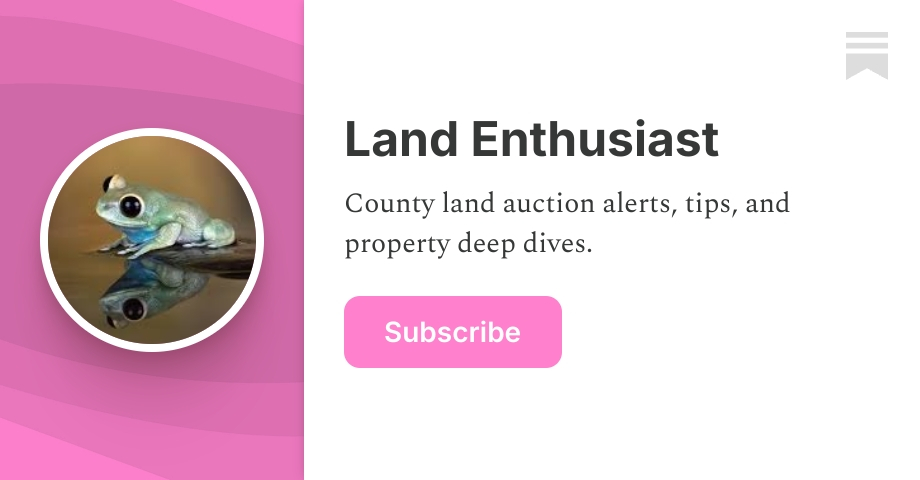 Land Enthusiast | Pete | Substack