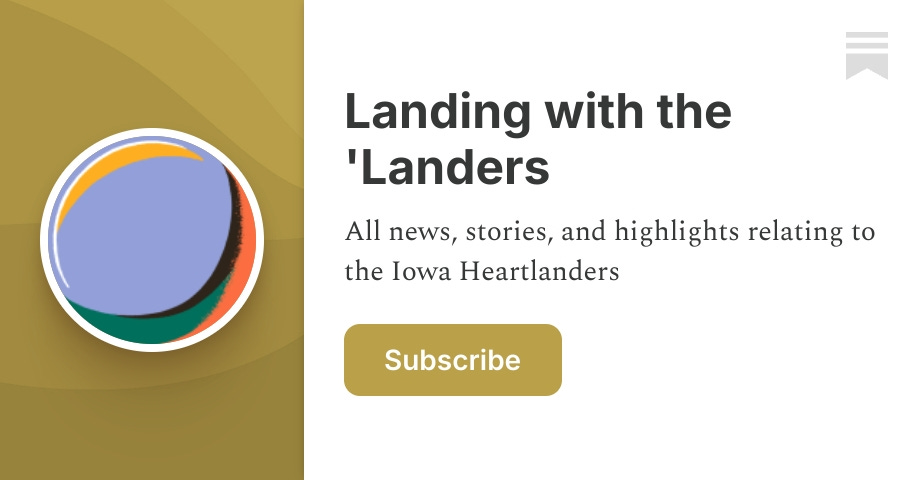 Landing with the 'Landers | Isaac Goffin | Substack