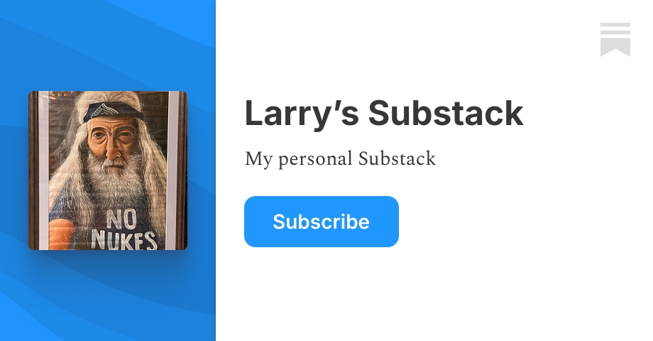 Letter to Joan - by Larry Bassett - Larry’s Substack