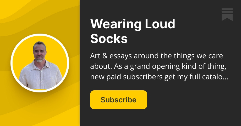 Wearing Loud Socks | Lars Emmerich | Substack