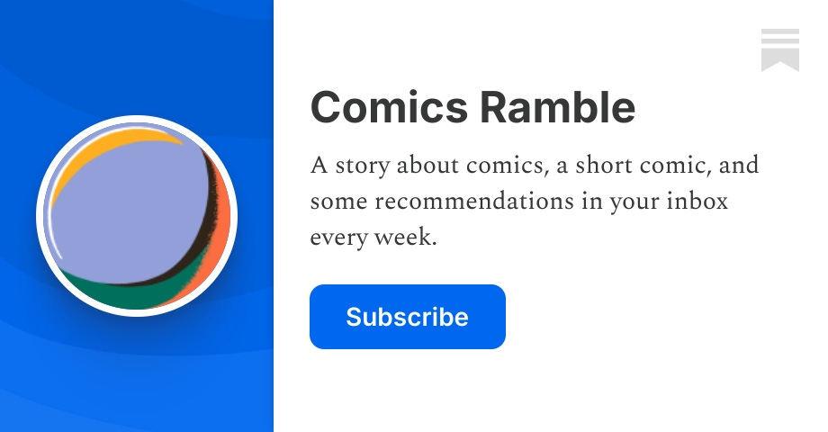 Comics Ramble | Dustin Luke Nelson | Substack
