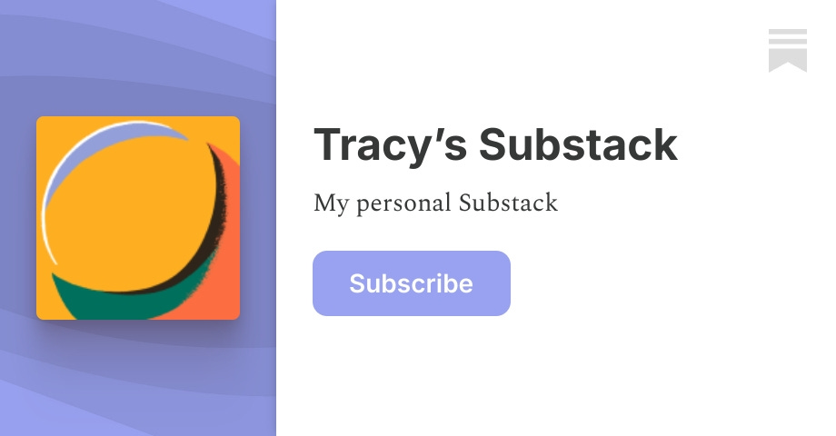 Tracy’s Substack | Tracy Frazier | Substack