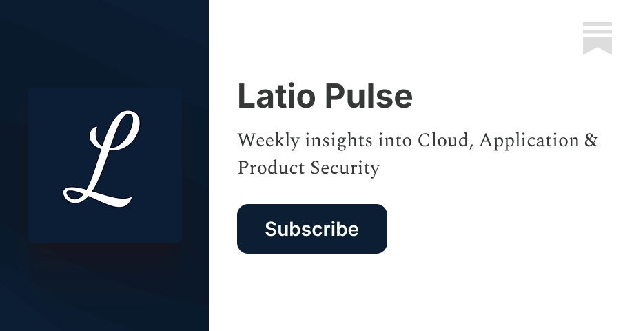 Latio Pulse | James Berthoty | Substack