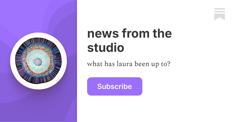 news from the studio | Laura Wennstrom | Substack
