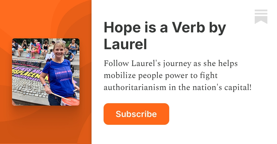 About - Hope is a Verb by Laurel