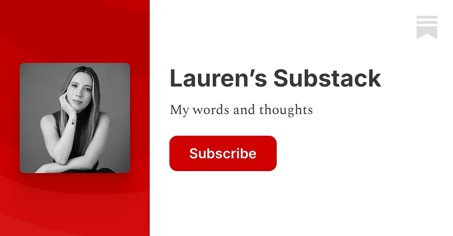 Lauren’s Substack | Lauren Barirani | Substack