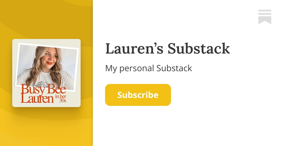 Lauren’s Substack | Lauren Brimley | Substack
