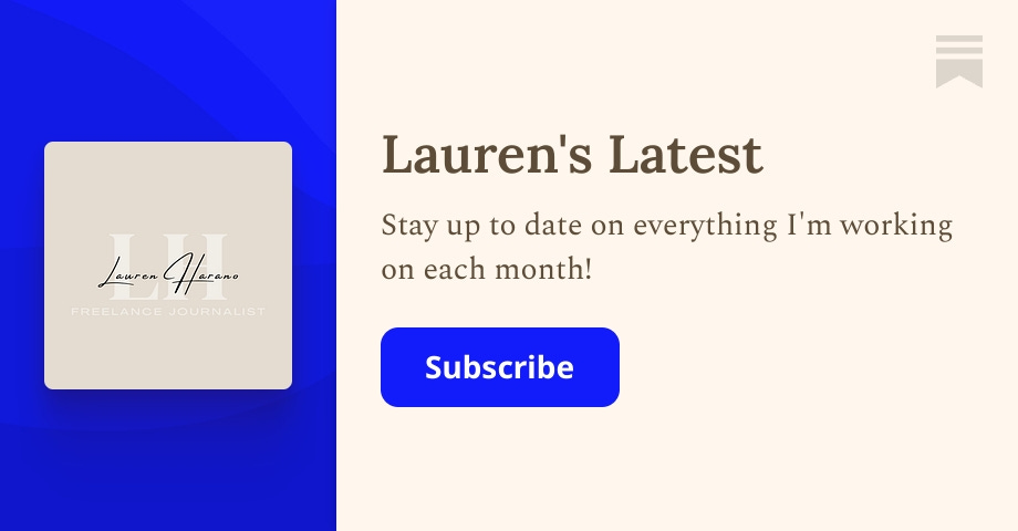 Lauren Harano's Newsletter | Substack