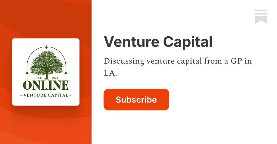 Venture Capital | LA | Substack