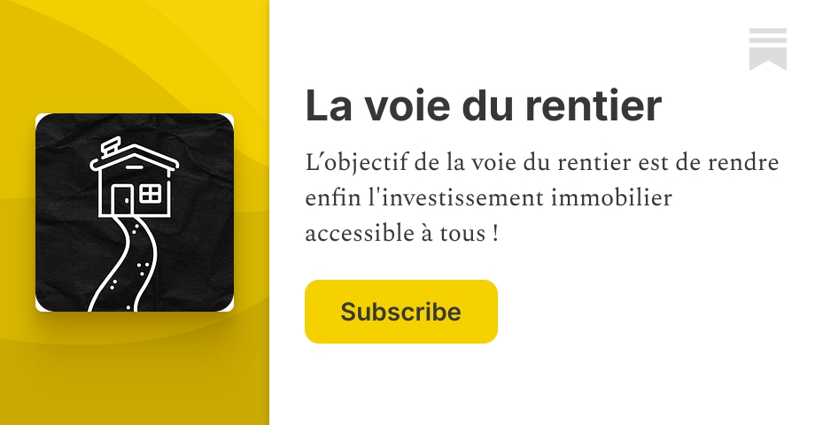 La voie du rentier | Cedric Meyer | Substack