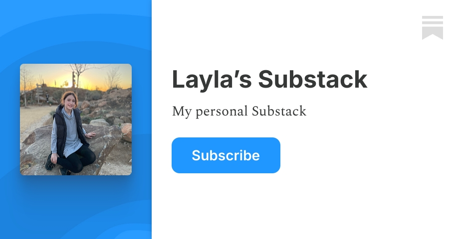 The prologue - Layla’s Substack