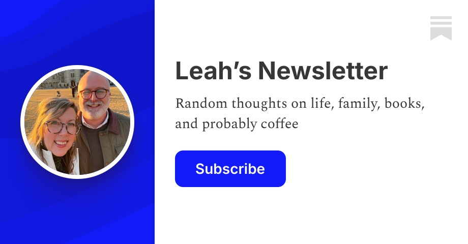 Leah’s Newsletter | Leah Finn | Substack