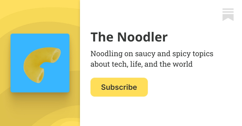 The Noodler | Leah Shin | Substack
