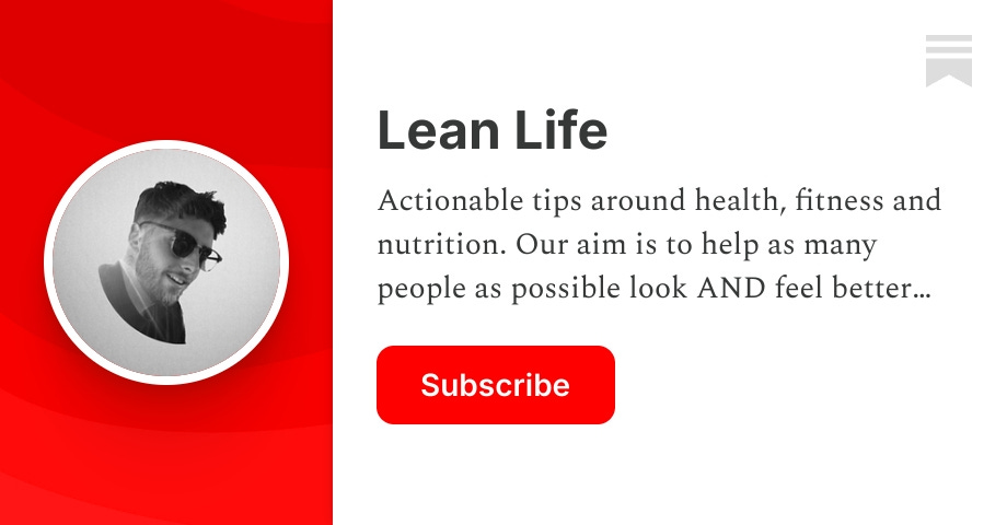 Lean Life | Jake Rivers | Substack