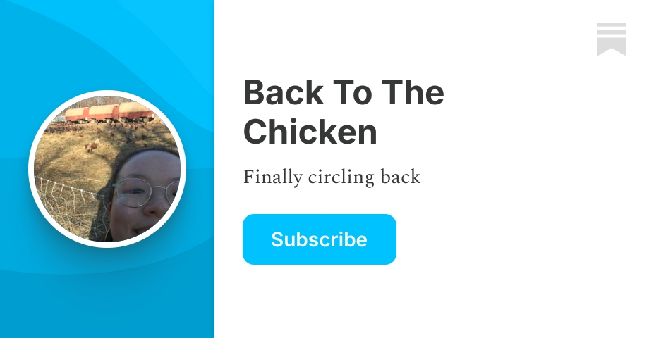 Back To The Chicken | Léa Ono | Substack