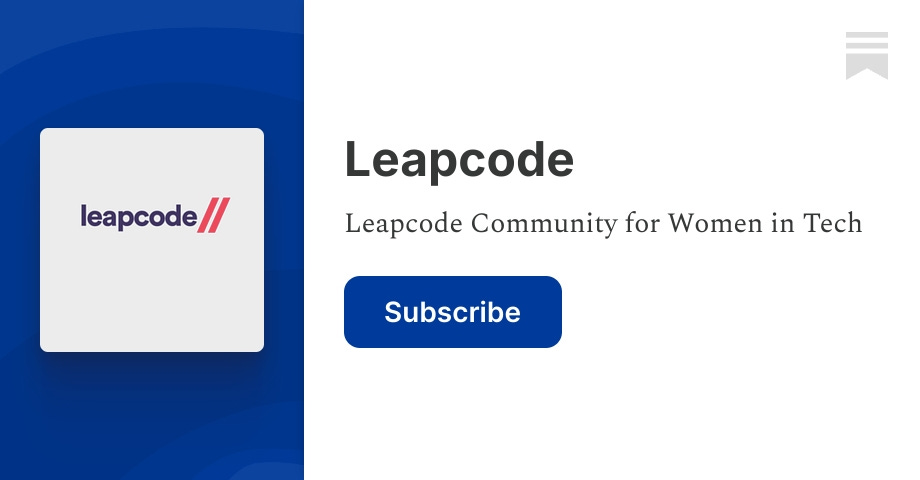 Leapcode | Sethu Sathyan | Substack