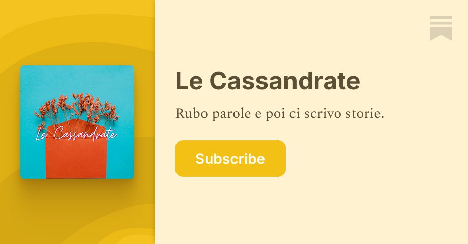 Le Cassandrate | Substack