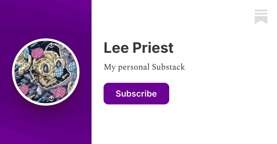 Lee Priest | Substack