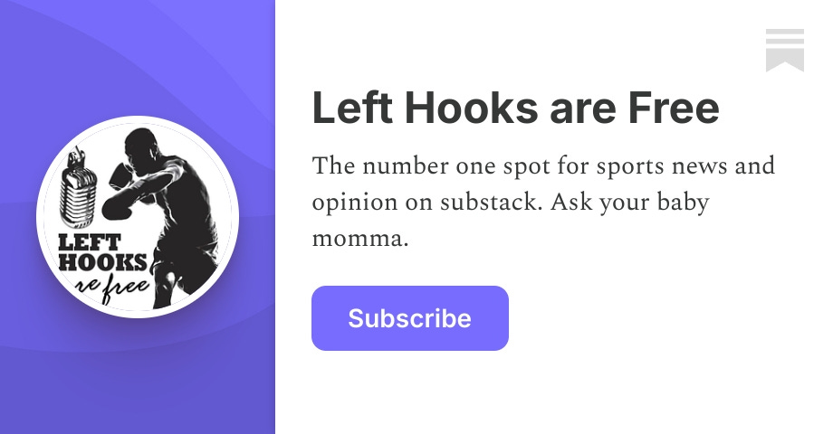 Left Hooks are Free | Christopher Cano | Substack