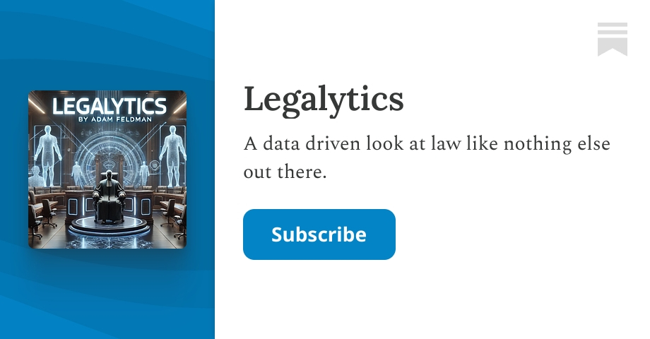 Legalytics | Adam Feldman | Substack