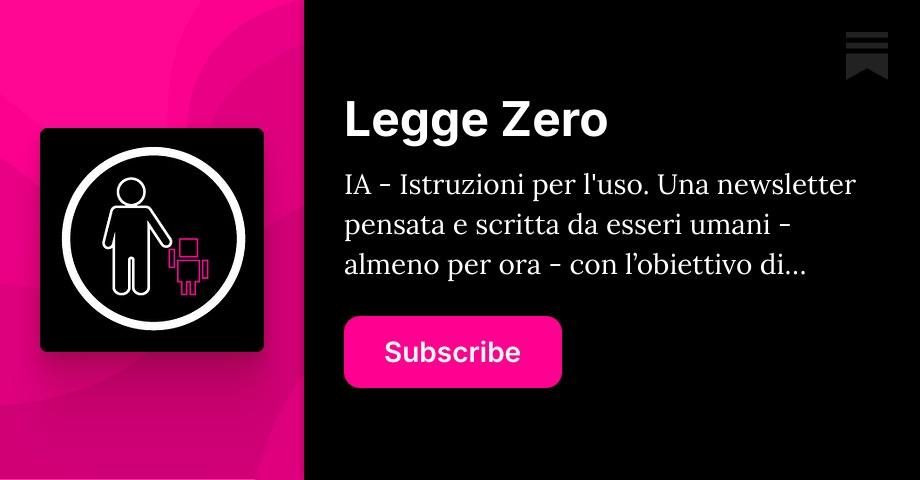 Legge Zero | Ernesto Belisario | Substack