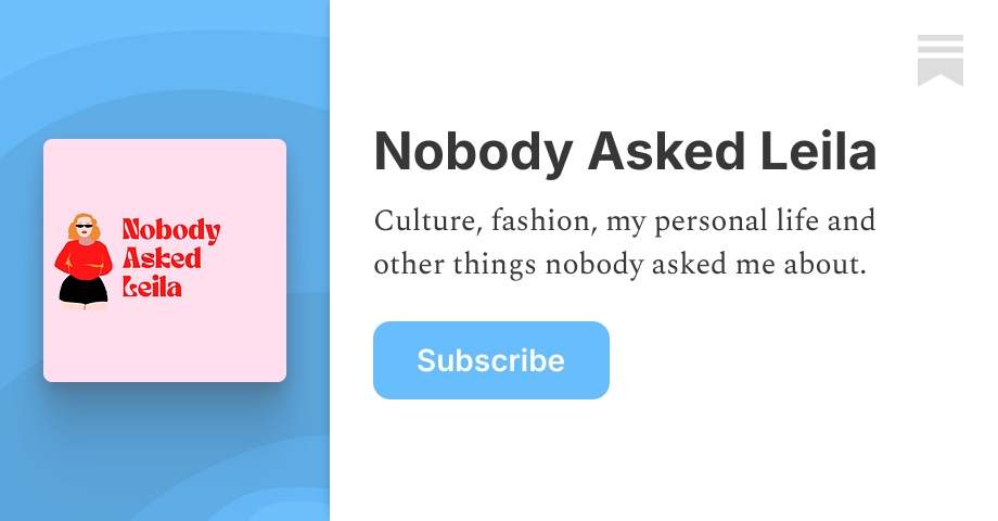 Nobody Asked Leila Why She's Single - by Leila Cohan