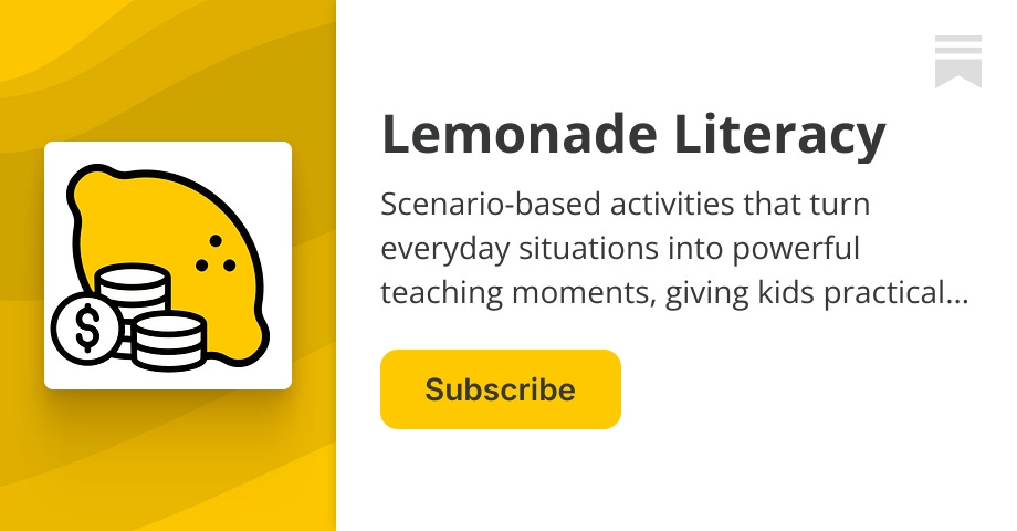 Lemonade Literacy | Romesh Hettiarachchi | Substack