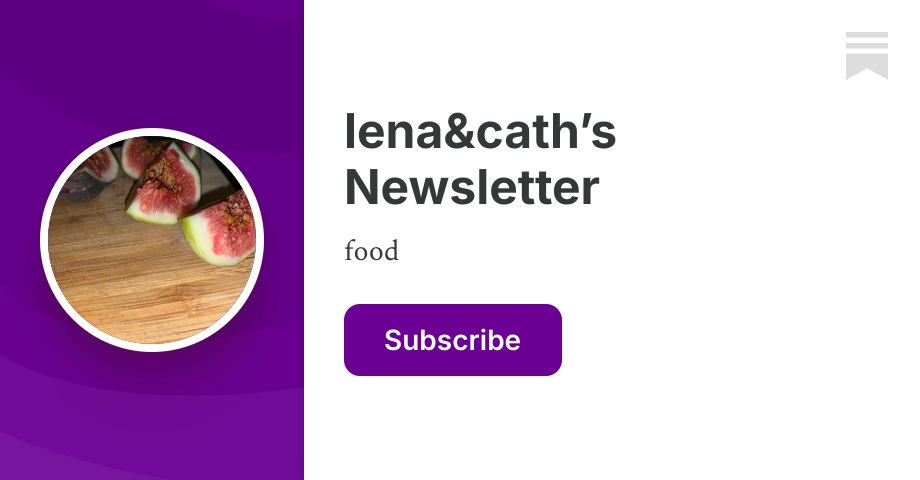 lena&cath’s Newsletter | Substack