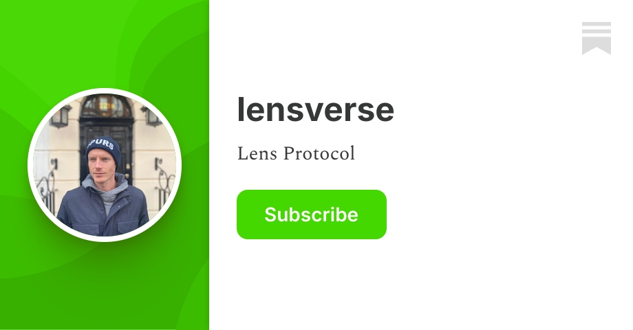 lensverse | Fabrizio G | Substack