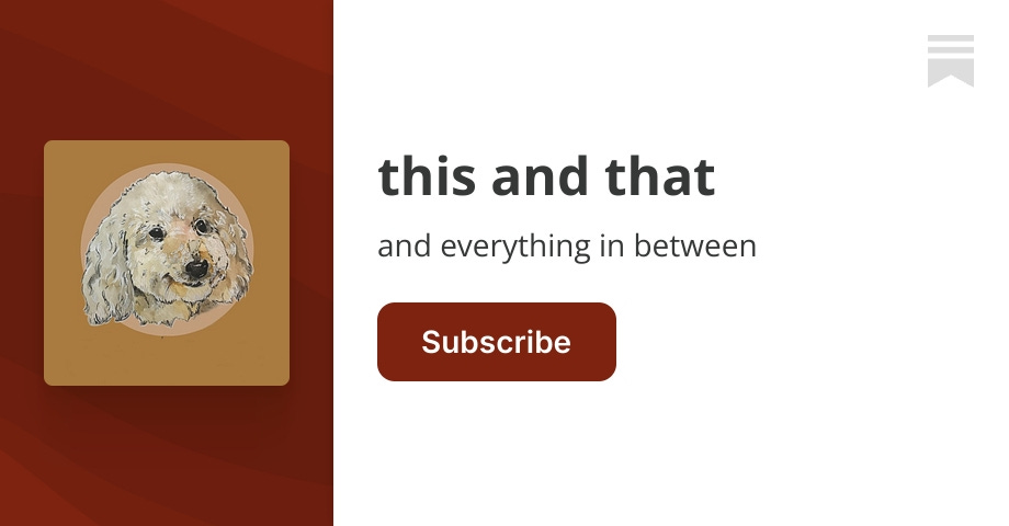 this and that | Leona Liu | Substack