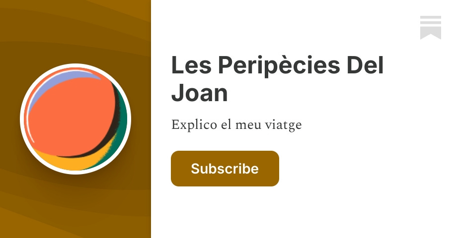 Les Peripècies Del Joan | Substack