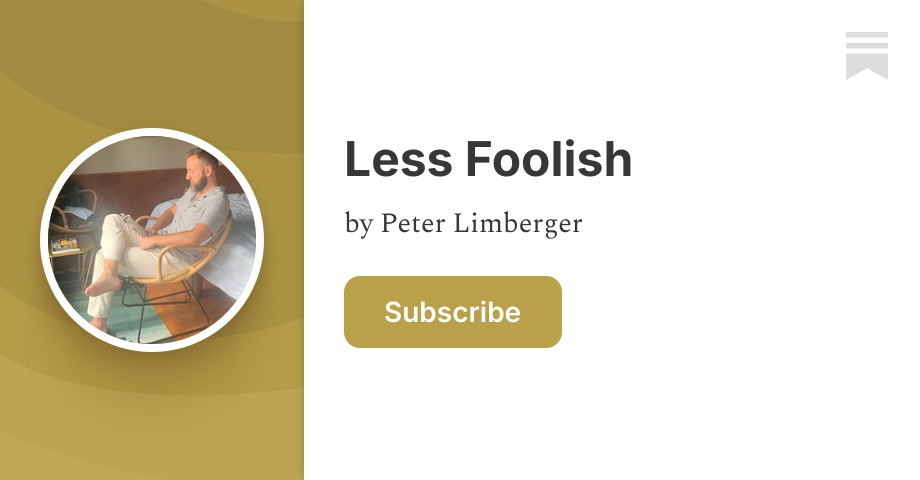 Finding My Ikigai - by Peter Limberg - Less Foolish