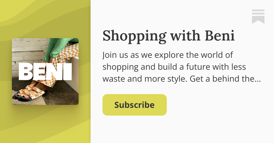 Less Waste More Style | Kate Sanner | Substack