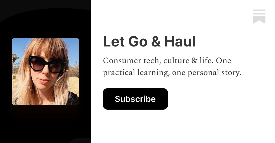 Let Go & Haul | Hannah Donovan | Substack