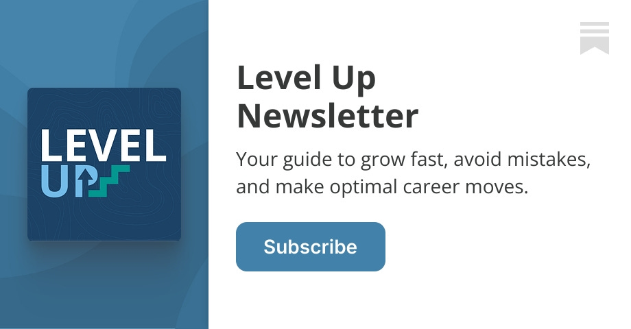 Level Up by Ethan Evans | Substack