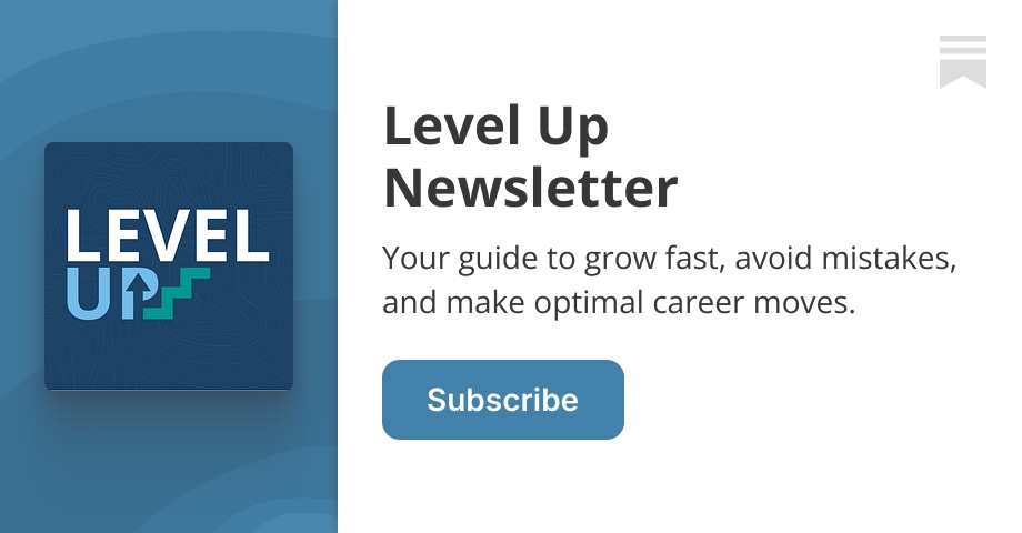 Level Up by Ethan Evans | Substack