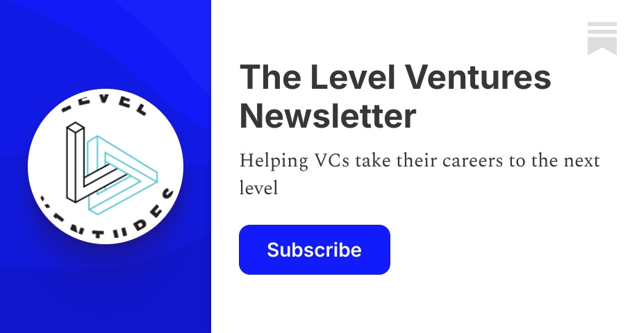 The Level Ventures Newsletter | Substack