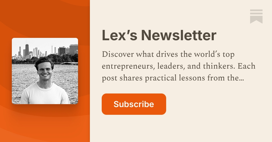 Lex’s Substack | Lex van den Herik | Substack