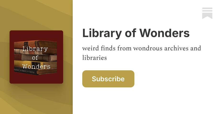 About - Library of Wonders