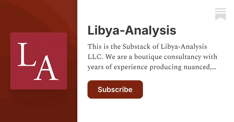 Libya-Analysis | Substack