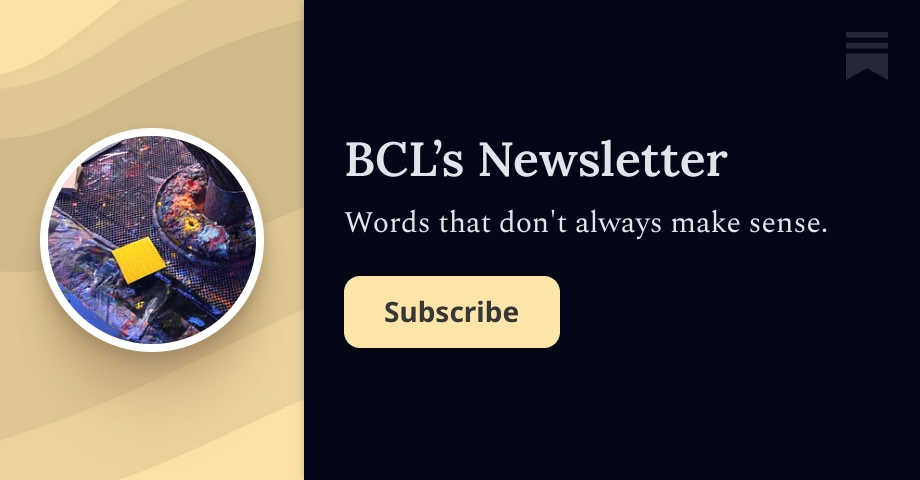 BCL’s Newsletter | BitterCoffeeLife | Substack